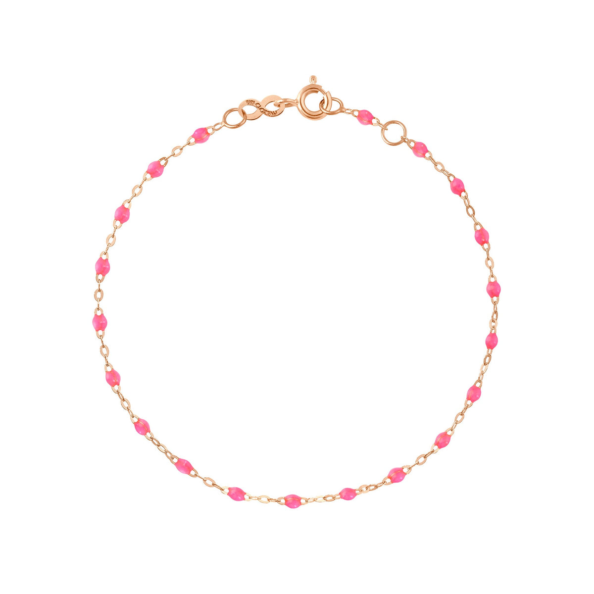 Classic Gigi Pink Anklet, Rose Gold, 9.4" – Gigi Clozeau - Jewelry